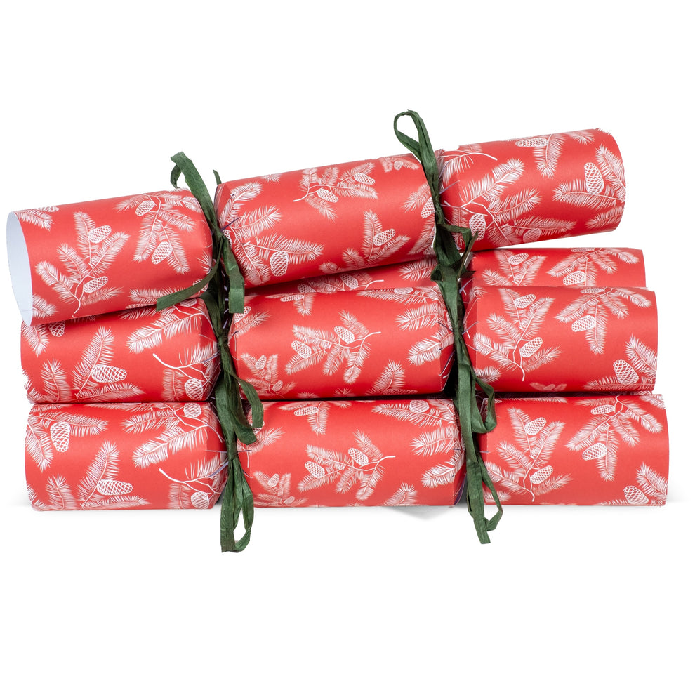 Li'l Eco Crimson Christmas Crackers – Little Green Cracker Co